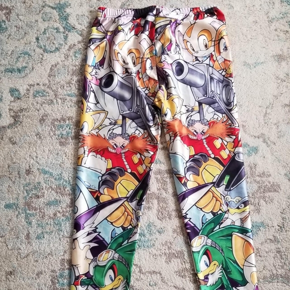 Pants & Jumpsuits | Sonic The Hedgehog Leggings Small | Poshmark